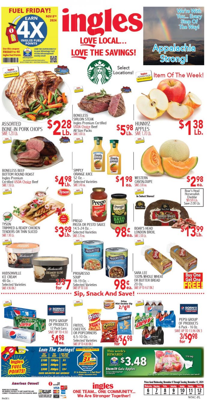 Ingles Weekly Ad Nov 06 – Nov 12, 2024