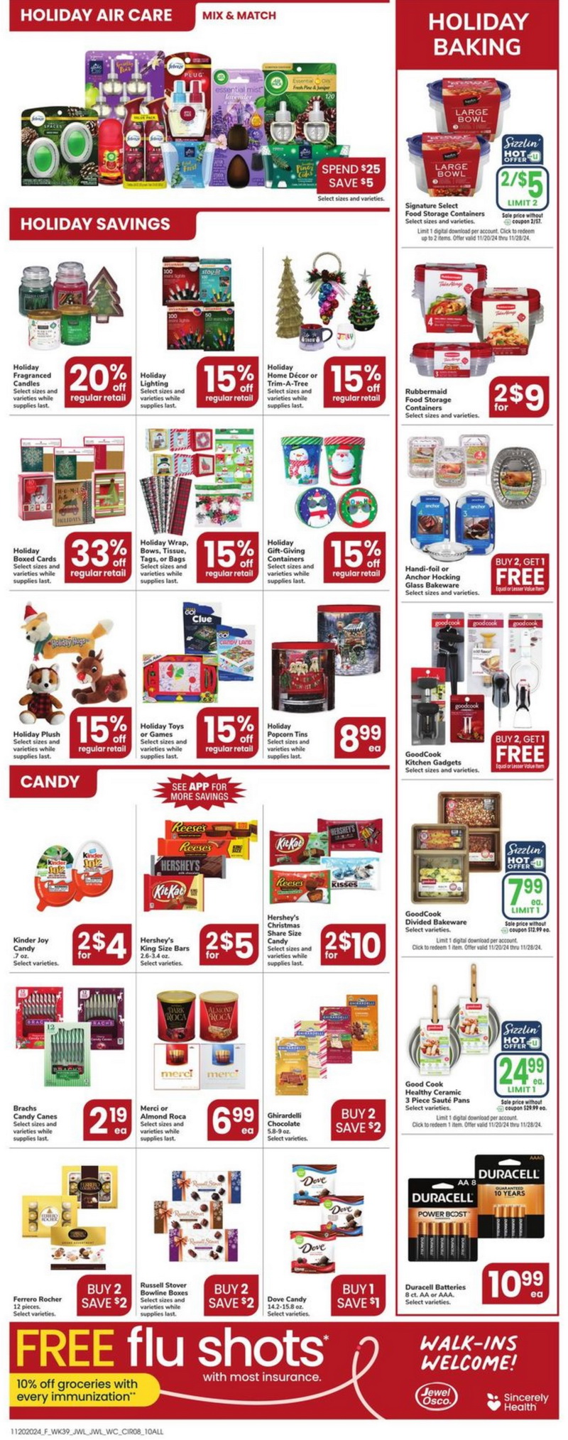 Jewel Osco Weekly Ad Nov 20 – Nov 28, 2024 (Thanksgiving Day Promotion ...
