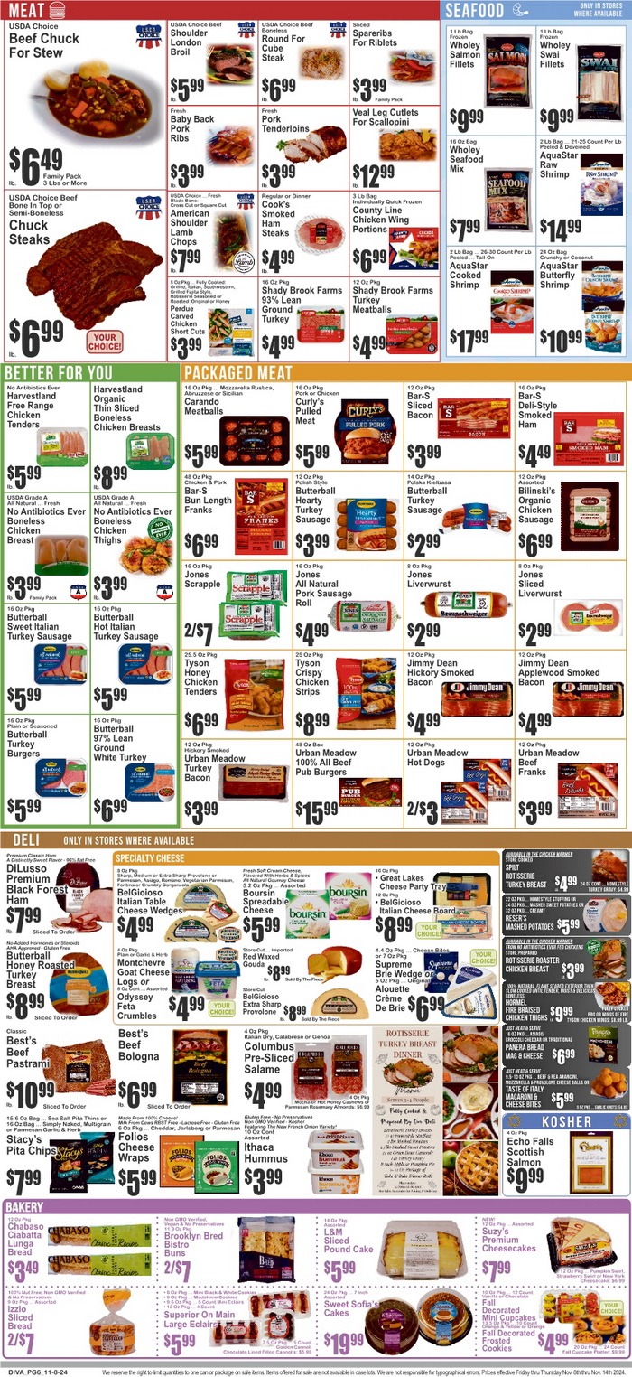 Key Food Weekly Ad Nov 08 – Nov 14, 2024