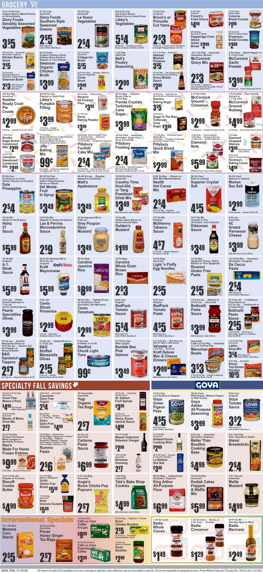 Key Food Weekly Ad Nov 15 – Nov 21, 2024