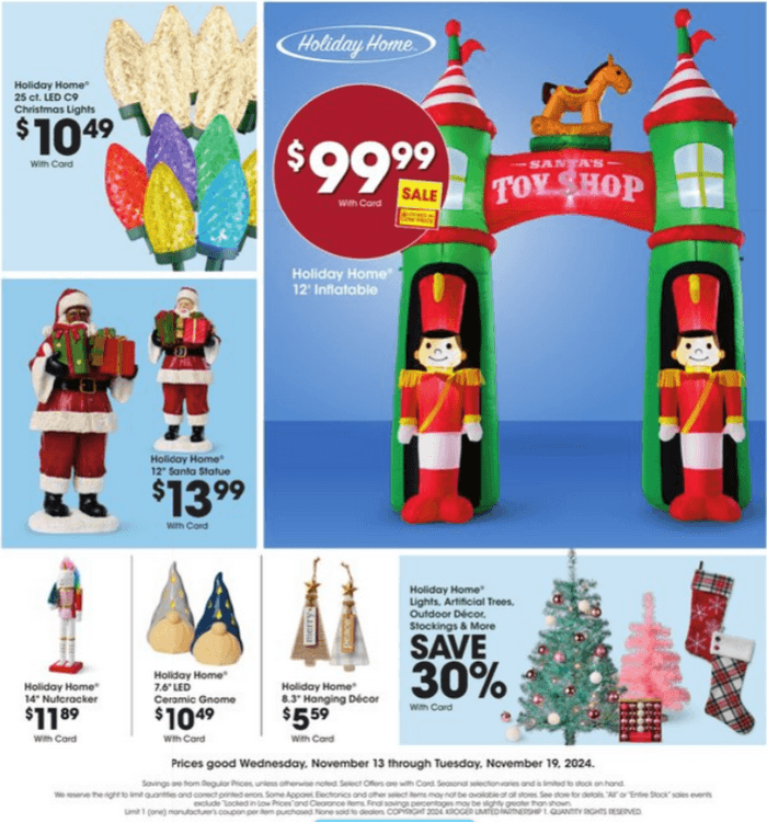 King Soopers Weekly Ad Nov 13 – Nov 19, 2024 (Black Friday Promotion Included)