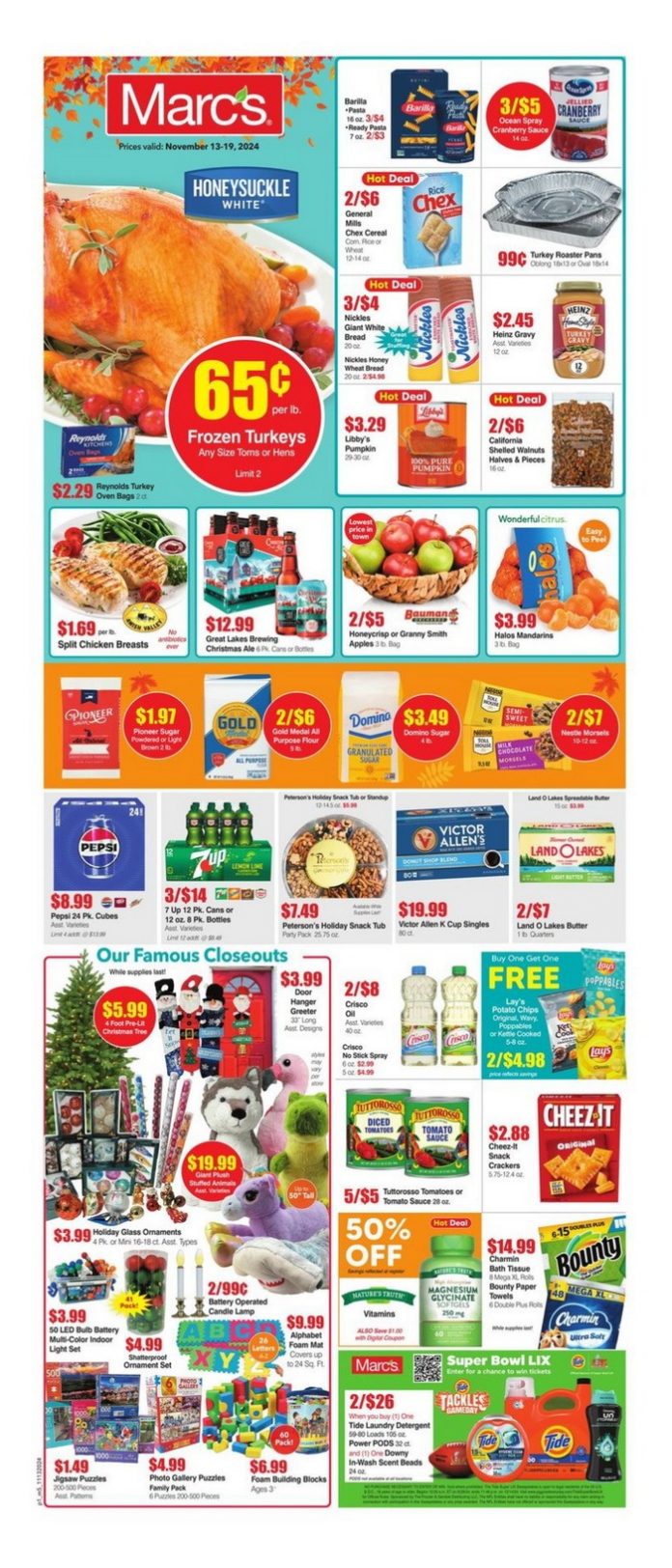 Marc's Weekly Ad Nov 13 – Nov 19, 2024