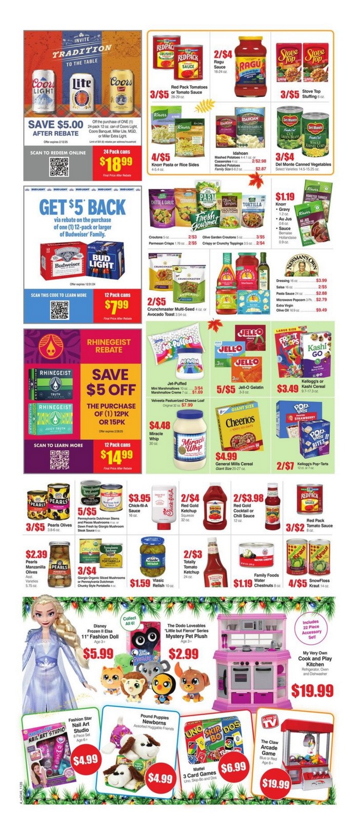 Marc's Weekly Ad Nov 20 – Nov 27, 2024 (Thanksgiving Promotion Included)