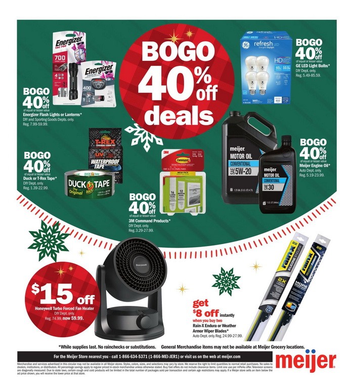 Meijer Holiday Ad Nov 17 – Nov 23, 2024