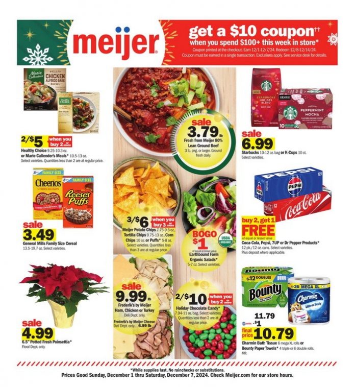 Meijer Weekly Ad Dec 01 – Dec 07, 2024