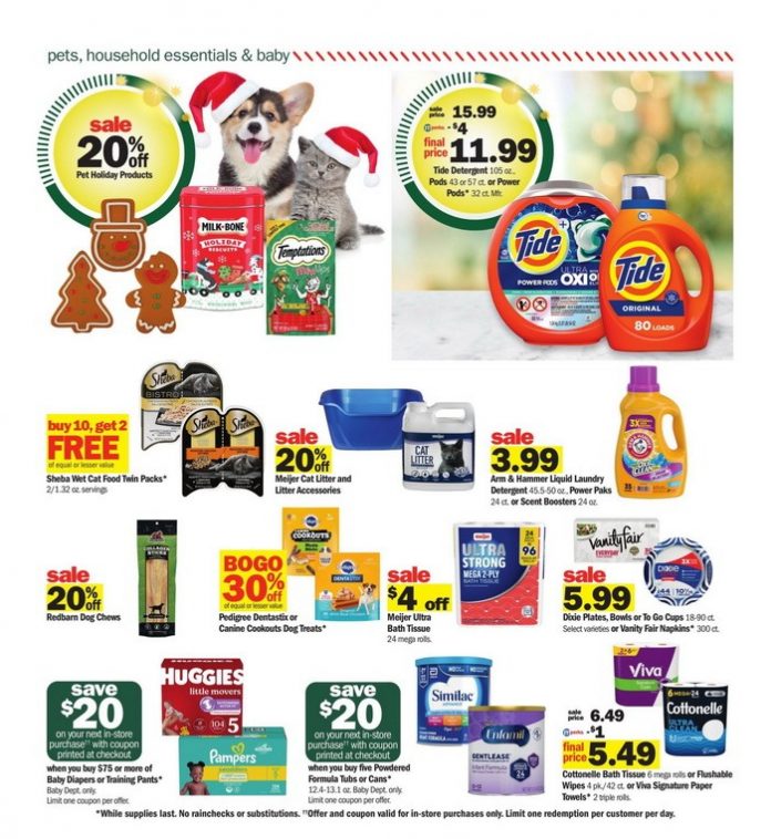 Meijer Weekly Ad Dec 01 – Dec 07, 2024
