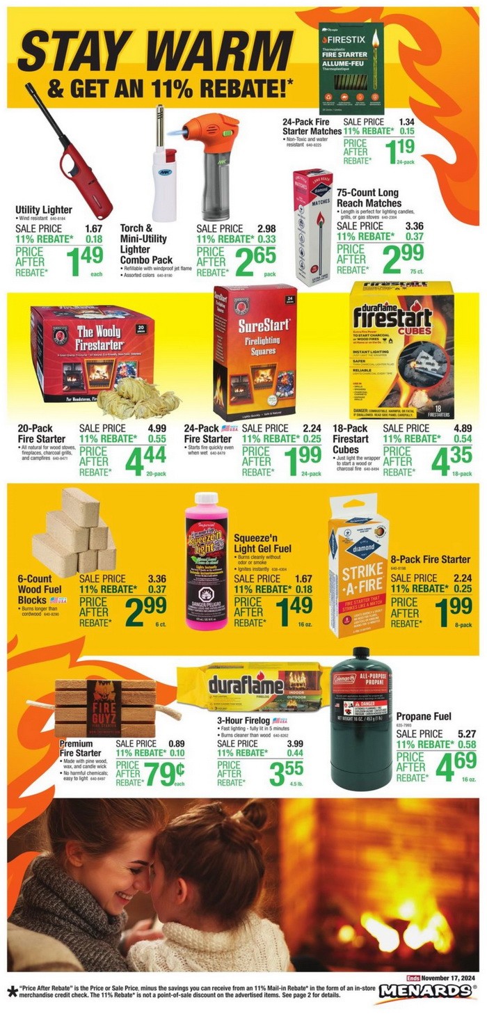 Menards Home Essentials Ad Nov 07 – Nov 17, 2024
