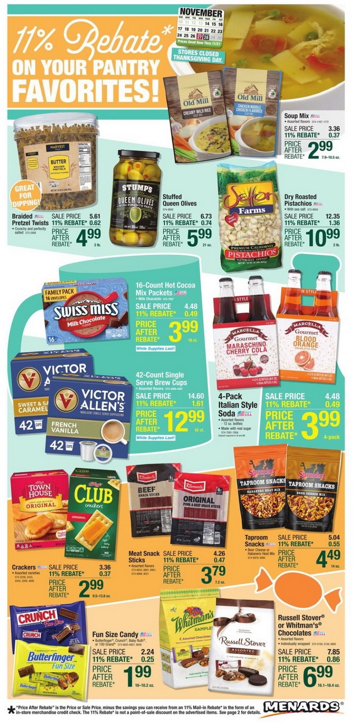 Menards Home Essentials Ad Nov 14 – Nov 28, 2024