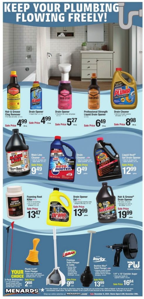 Menards Home Essentials Ad Nov 29 – Dec 08, 2024
