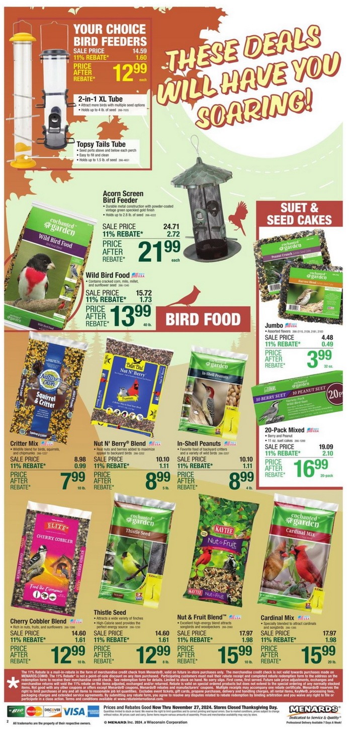 Menards Home Essentials Ad Nov 21 – Nov 28, 2024