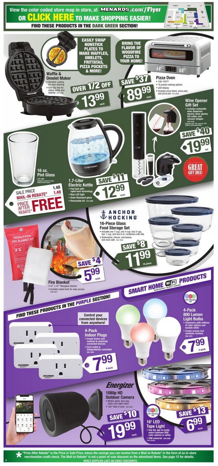 Menards Black Friday Sale Oct 28 – Dec 01, 2024