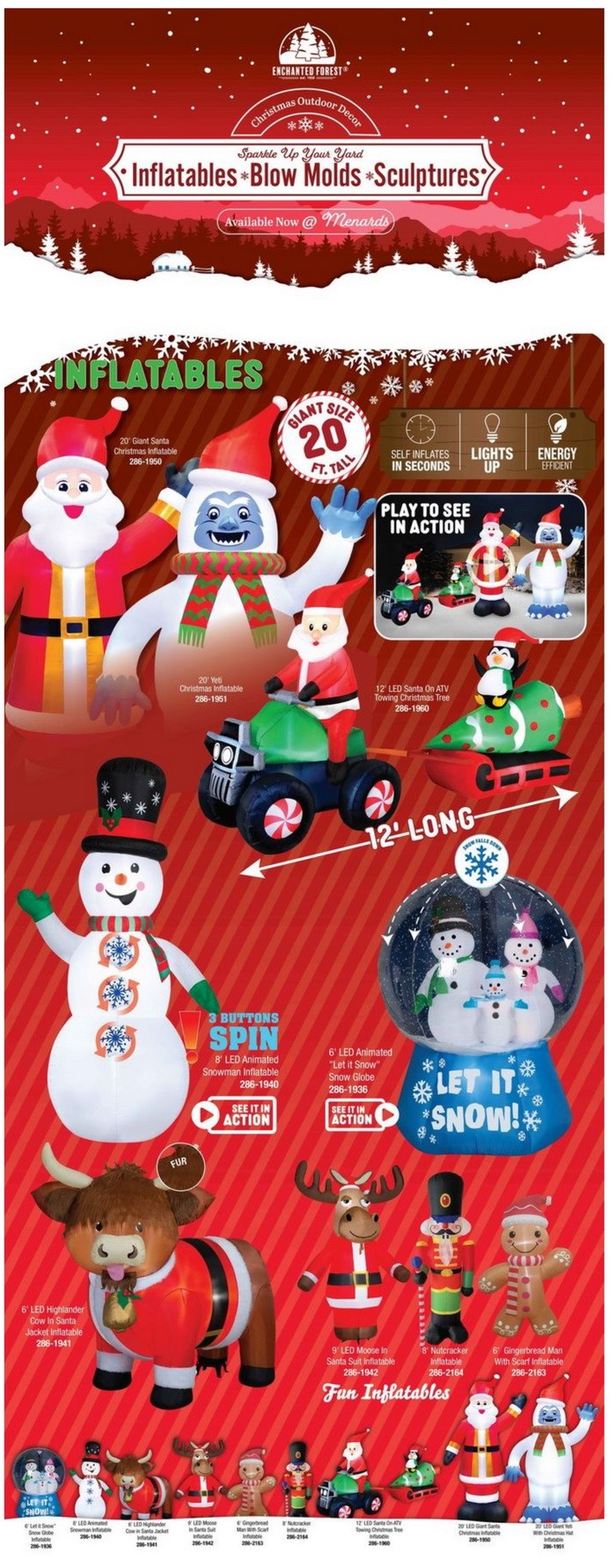 Menards Christmas Decor Sale Nov 28 – Dec 11, 2024