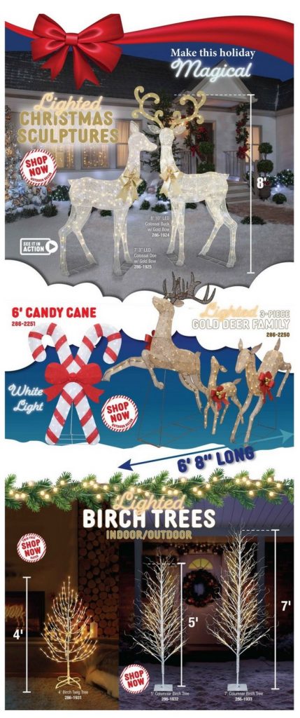 Menards Christmas Decor Sale Nov 28 – Dec 11, 2024
