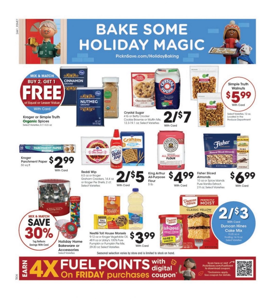 Pick 'n Save Weekly Ad Nov 13 – Nov 19, 2024 (Black Friday Promotion Included)