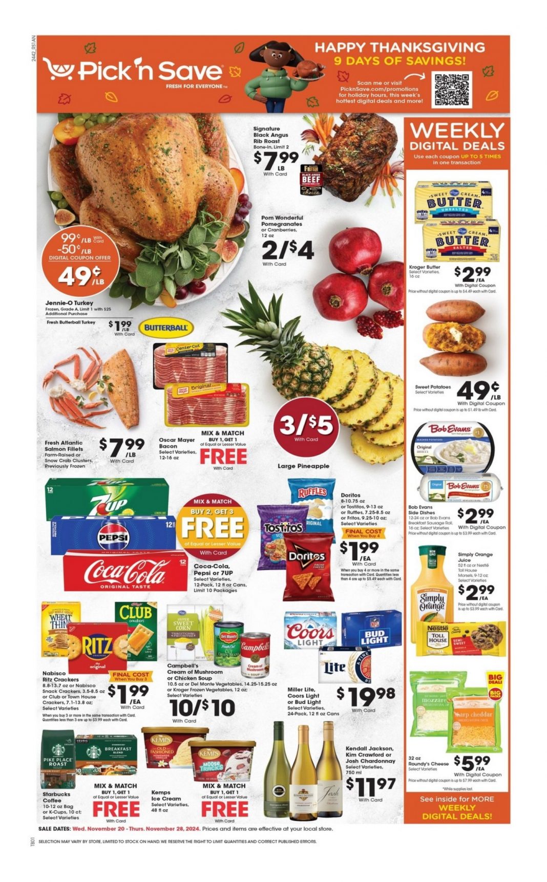 Pick 'n Save Weekly Ad Nov 20 – Nov 28, 2024 (Black Friday Promotion ...