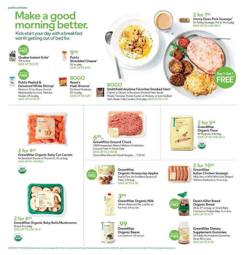 Publix Weekly Ad Nov 13 – Nov 19, 2024