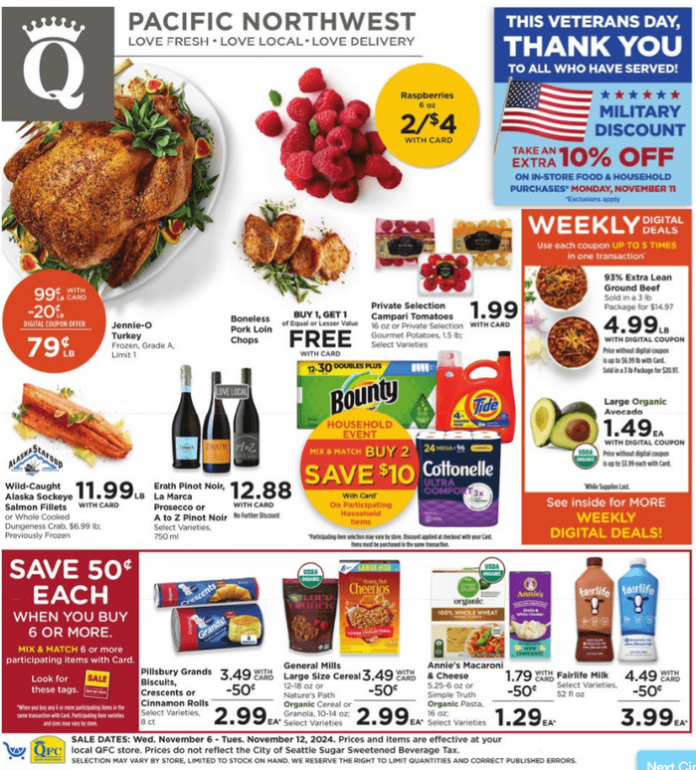 QFC Weekly Ad Nov 06 – Nov 12, 2024
