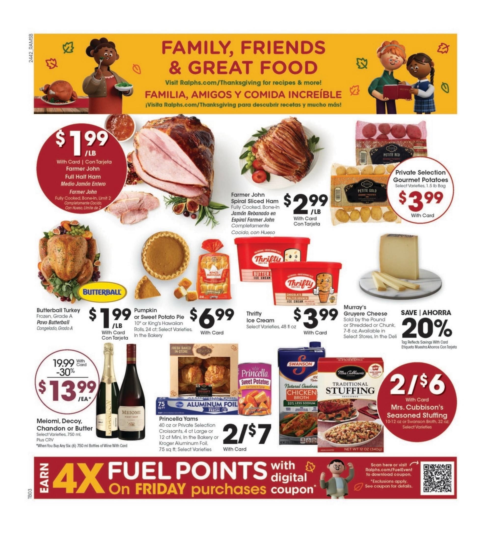 Ralphs Weekly Ad Nov 20 – Nov 28, 2024 (Black Friday & Thanksgiving Day ...