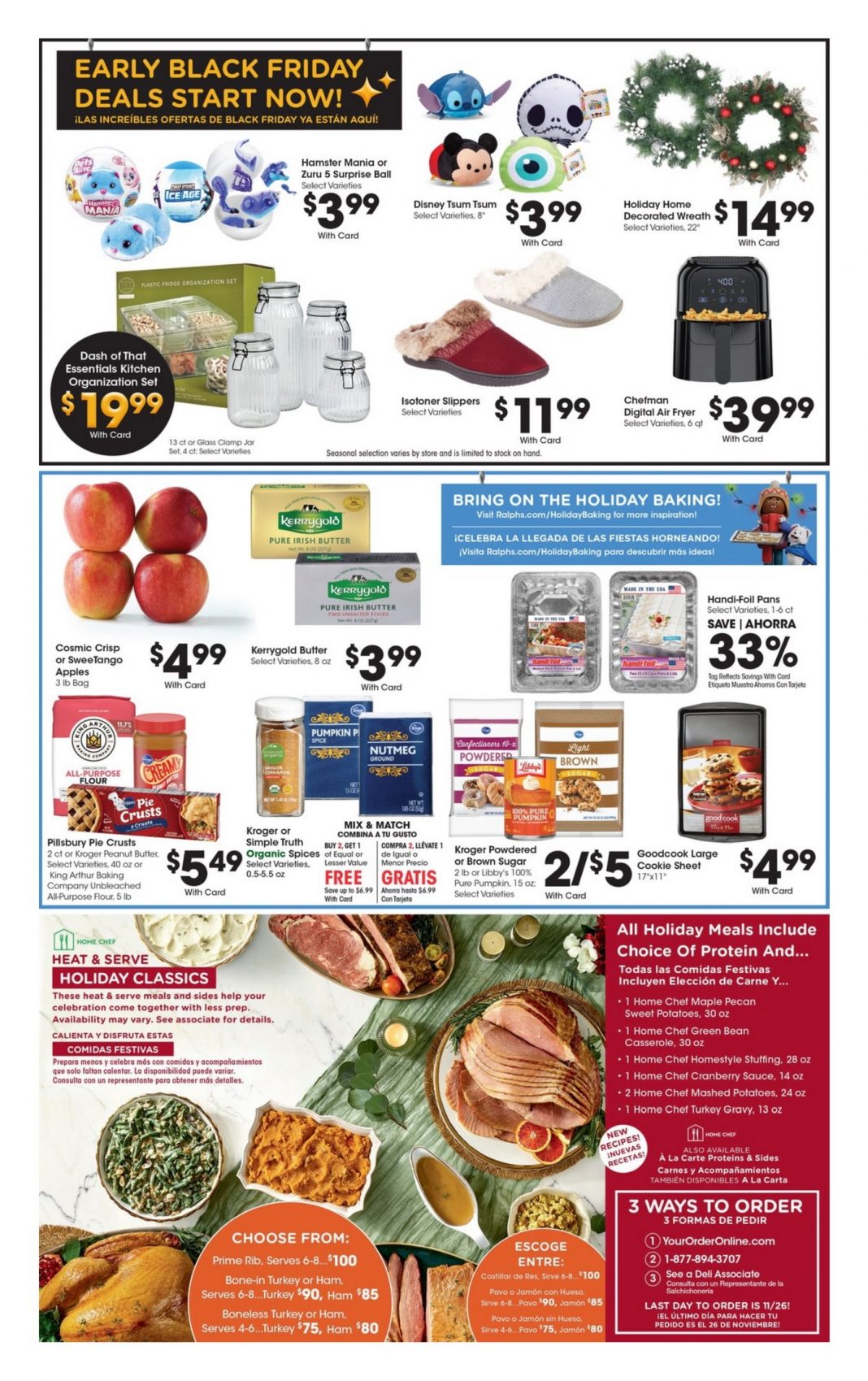 Ralphs Weekly Ad Nov 20 – Nov 28, 2024 (Black Friday & Thanksgiving Day Promotion Included)
