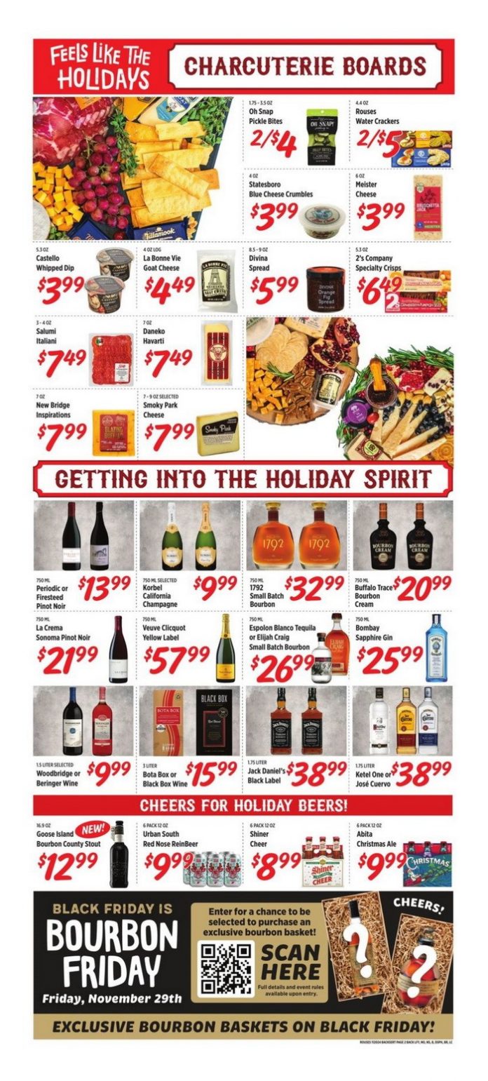 Rouses Weekly Ad Nov 20 – Nov 28, 2024 (Thanksgiving Promotion Included)