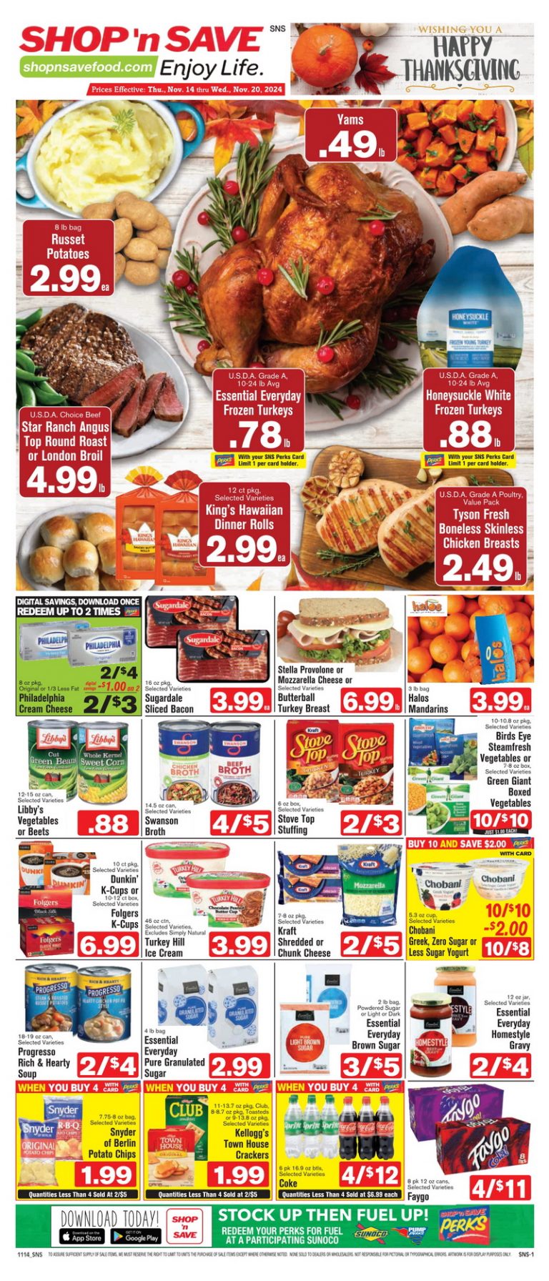 SHOP 'n SAVE Weekly Ad Nov 14 – Nov 20, 2024
