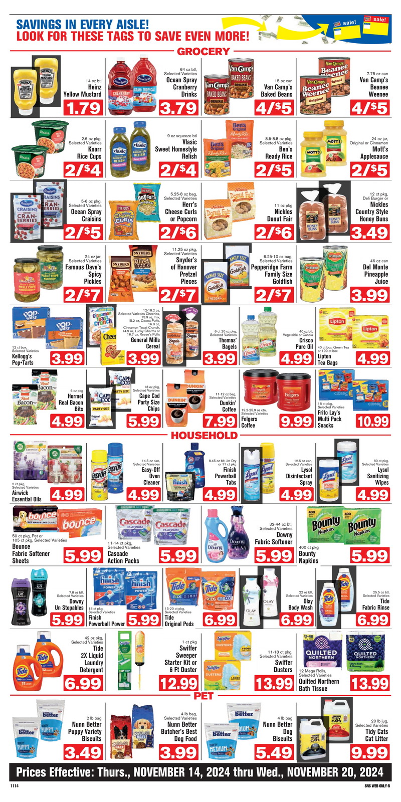 SHOP 'n SAVE Weekly Ad Nov 14 – Nov 20, 2024