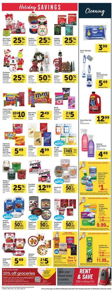Safeway Weekly Ad Nov 06 – Nov 12, 2024