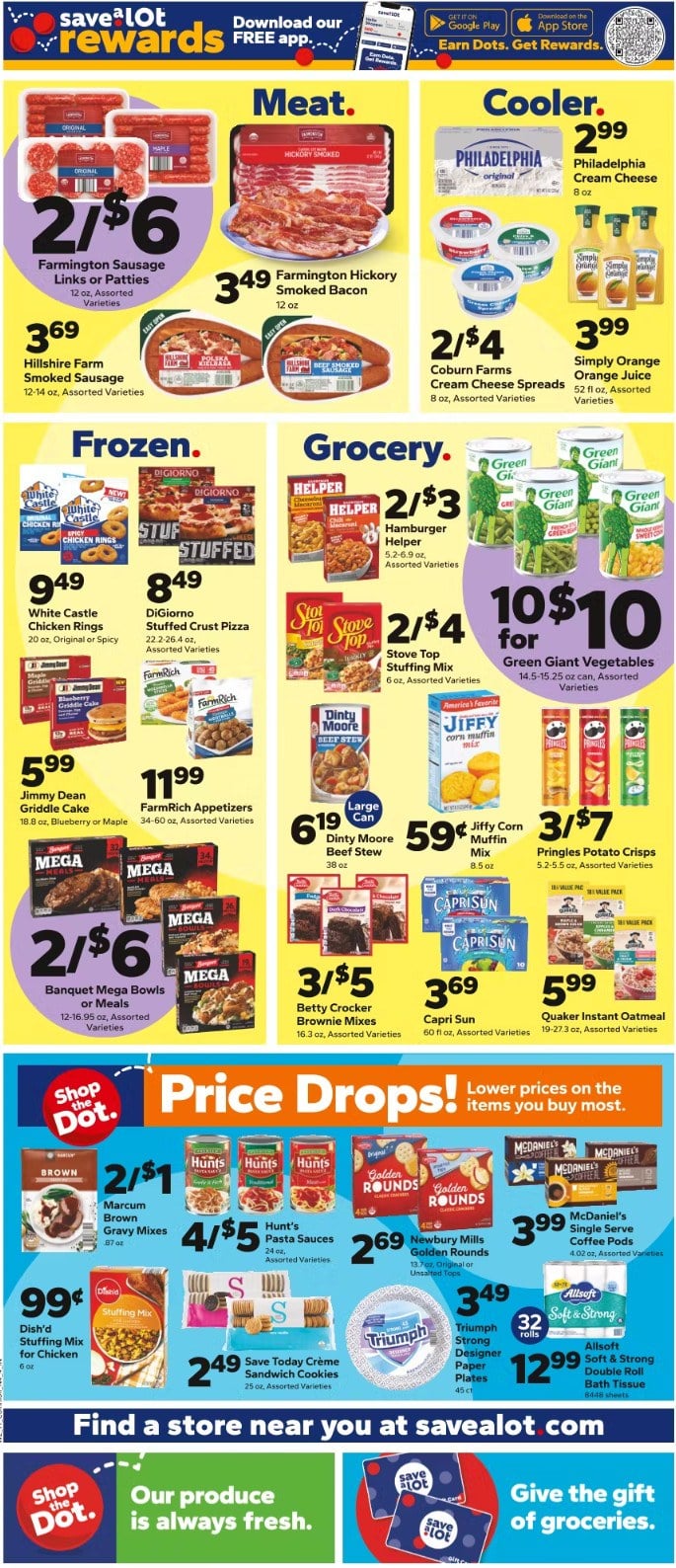 Save A Lot Weekly Ad Nov 06 – Nov 12, 2024