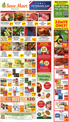 Save Mart Supermarkets Weekly Ad Nov 06 – Nov 12, 2024