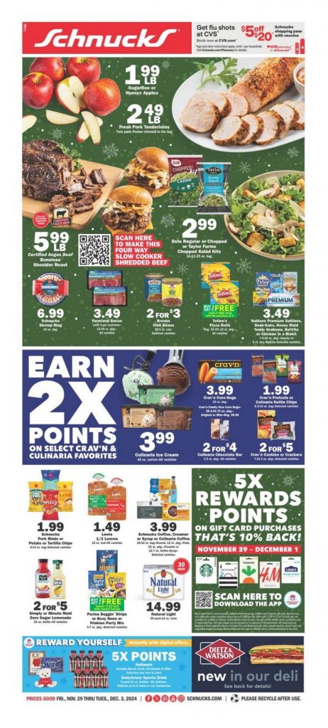 Schnucks Weekly Ad Nov 29 – Dec 03, 2024