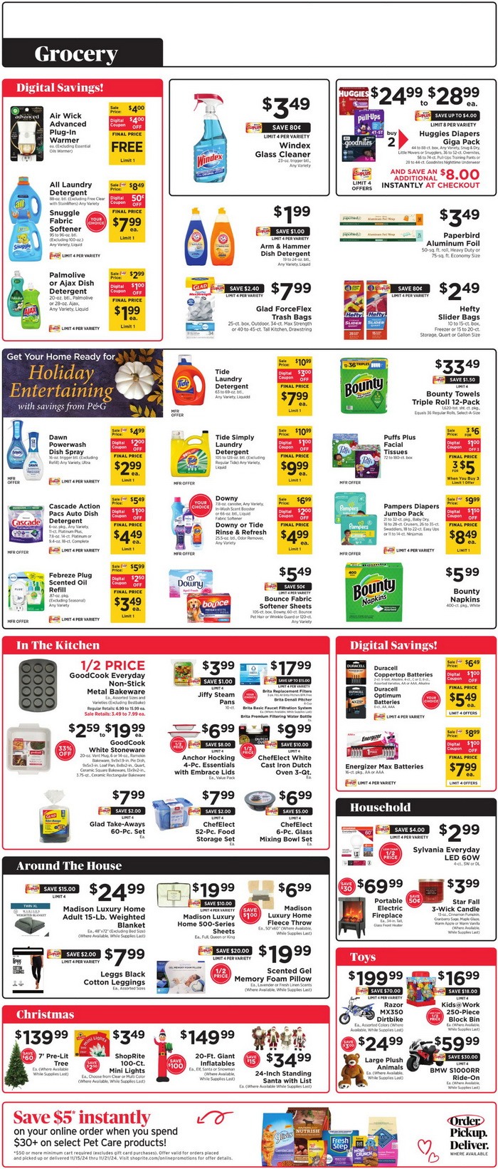 ShopRite Weekly Ad Nov 15 – Nov 21, 2024 (Thanksgiving Promotion Included)