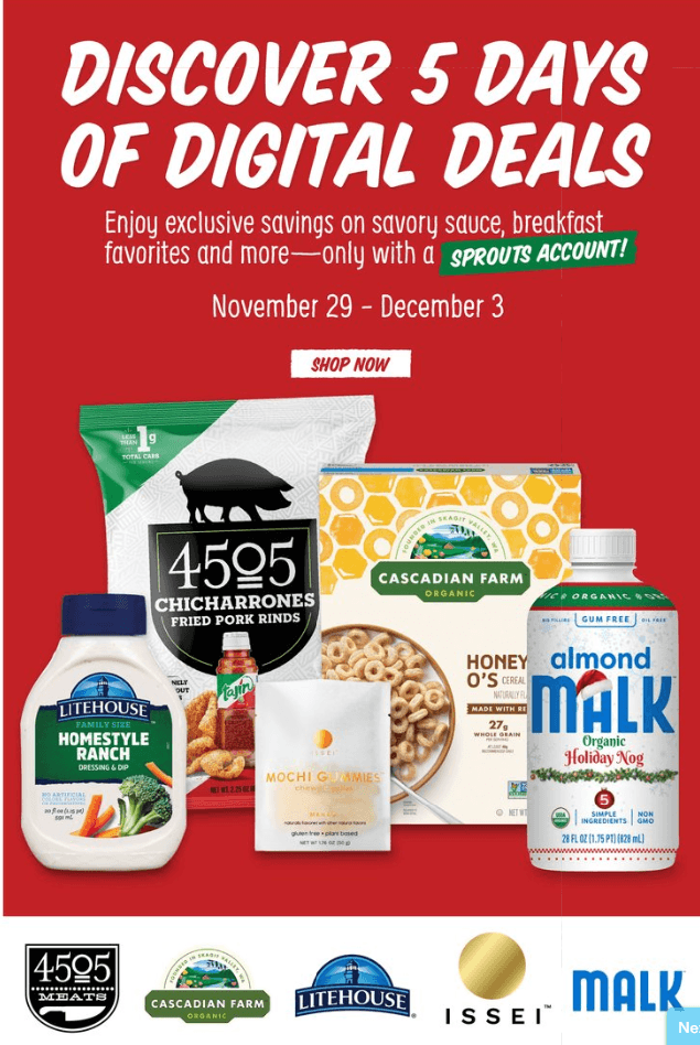 Sprouts Weekly Ad Nov 29 – Dec 03, 2024