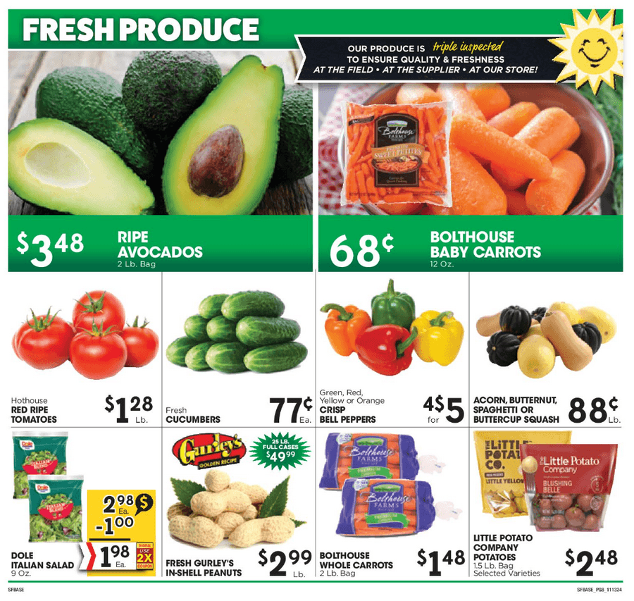 Sunshine Foods Weekly Ad Nov 13 – Nov 19, 2024