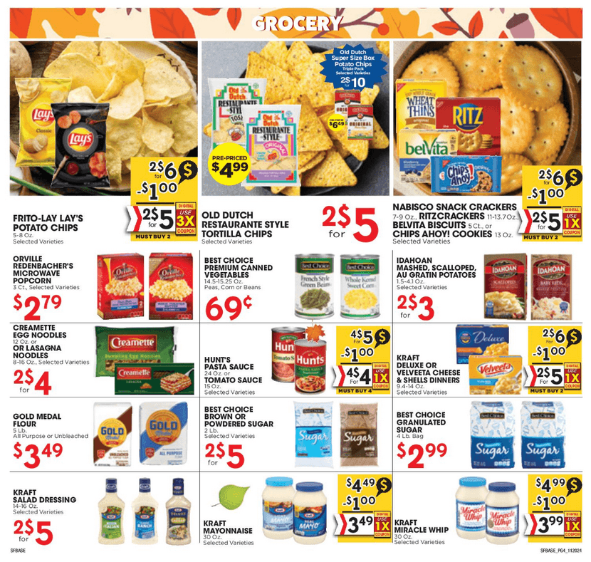 Sunshine Foods Weekly Ad Nov 20 – Dec 03, 2024 (Thanksgiving Day Promotion Included)