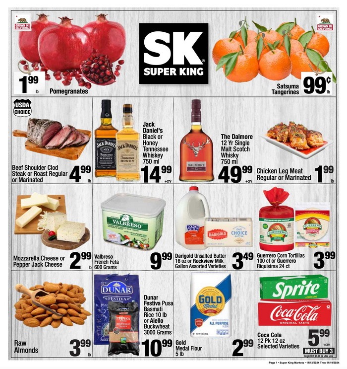 Super King Weekly Ad Nov 13 – Nov 19, 2024