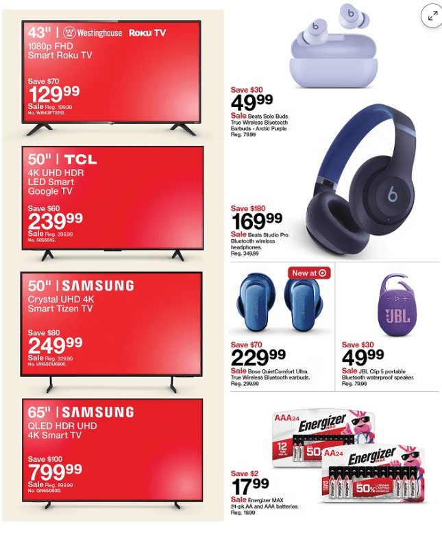 Target Weekly Ad Nov 03 – Nov 09, 2024
