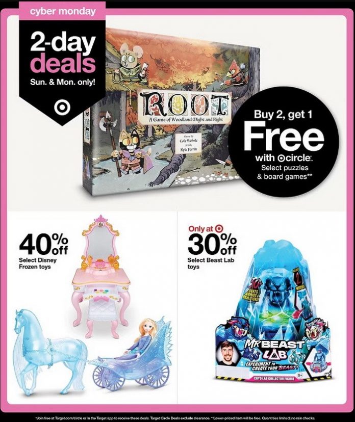 Target Weekly Ad Dec 01 – Dec 07, 2024 (Cyber Monday Promotion Included)