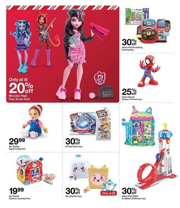 Target Weekly Ad Dec 01 – Dec 07, 2024 (Cyber Monday Promotion Included)