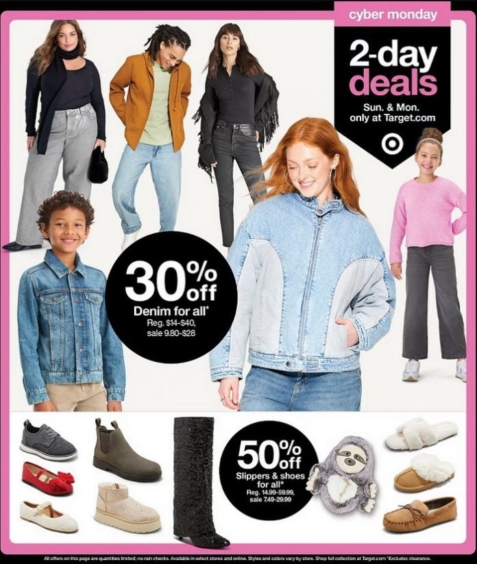 Target Weekly Ad Dec 01 – Dec 07, 2024 (Cyber Monday Promotion Included)