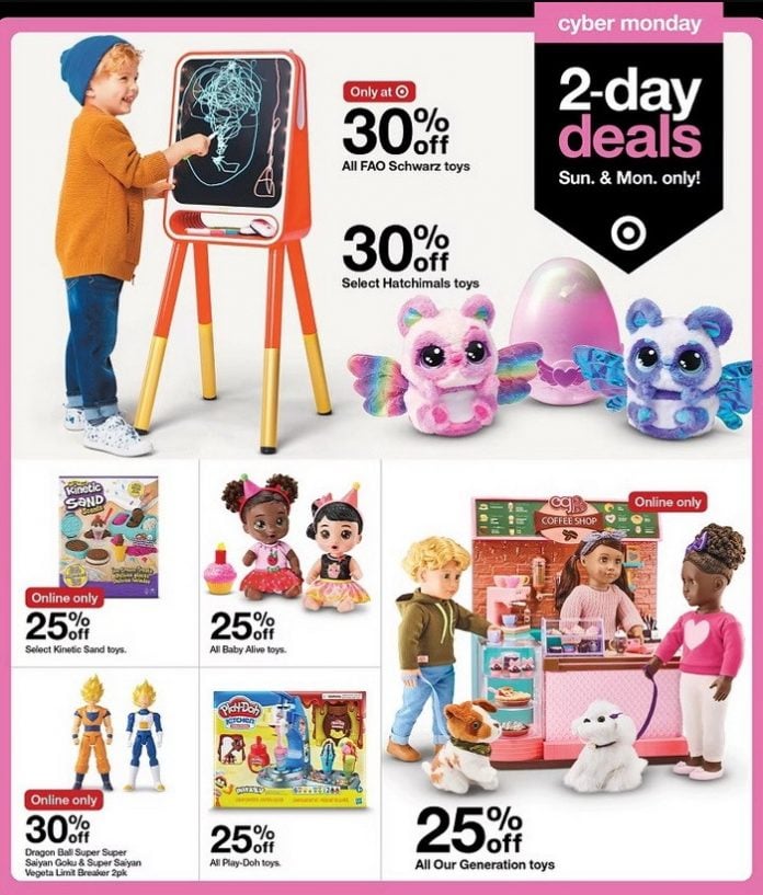 Target Weekly Ad Dec 01 – Dec 07, 2024 (Cyber Monday Promotion Included)
