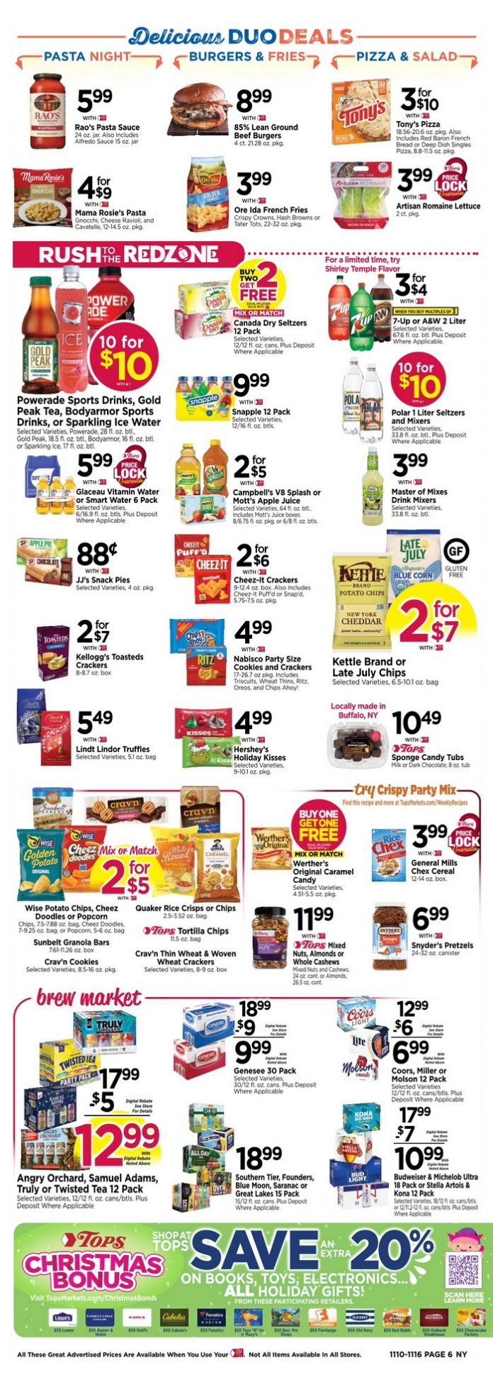 Tops Weekly Ad Nov 10 – Nov 16, 2024