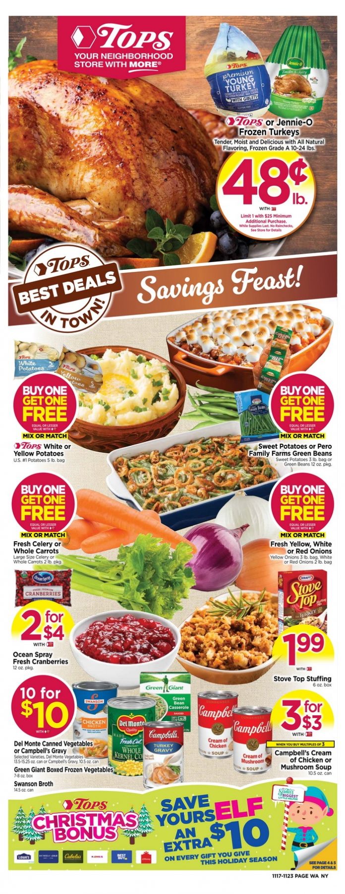 Tops Weekly Ad Nov 17 – Nov 23, 2024