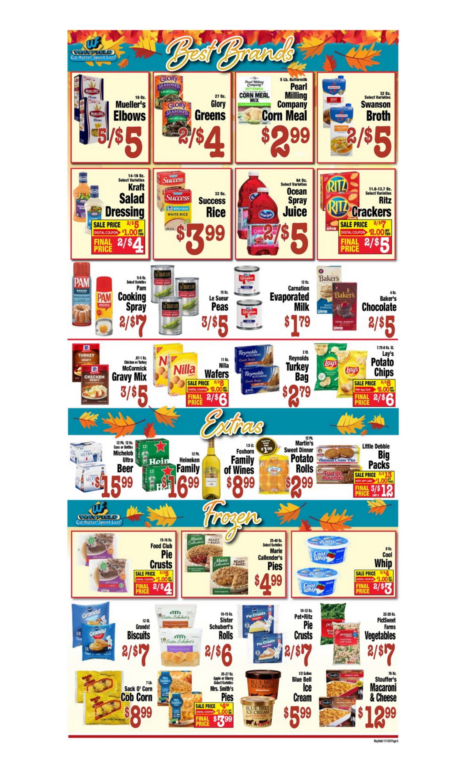 Wayfield Foods Weekly Ad Nov 11 – Dec 01, 2024