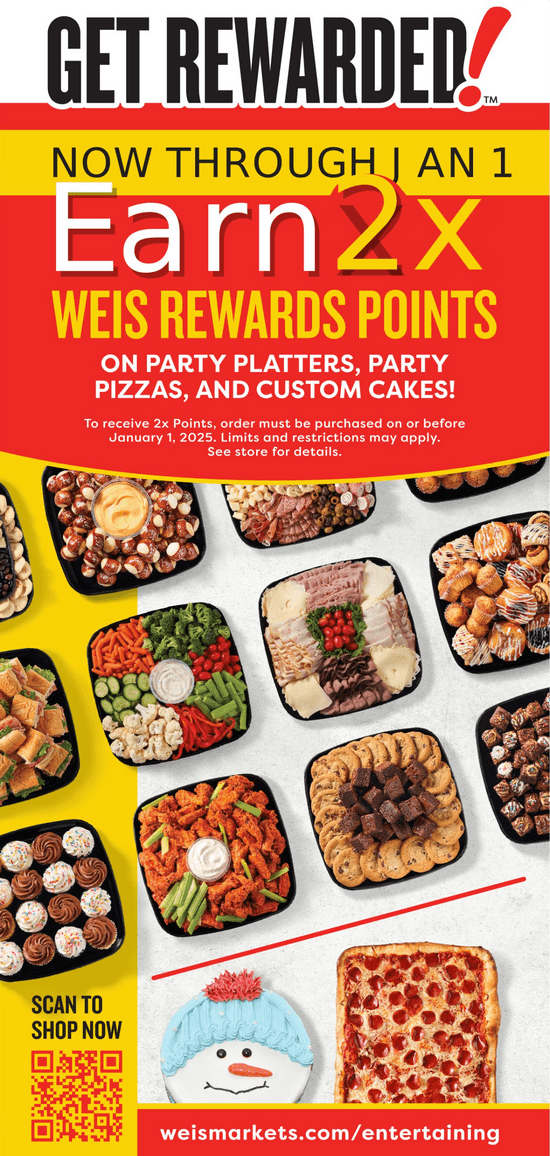 Weis Markets Weekly Ad Nov 14 – Nov 20, 2024 (Thanksgiving Day ...