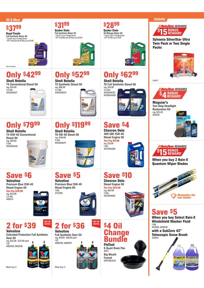 AutoZone Monthly Ad Dec 31, 2024 – Feb 10, 2025