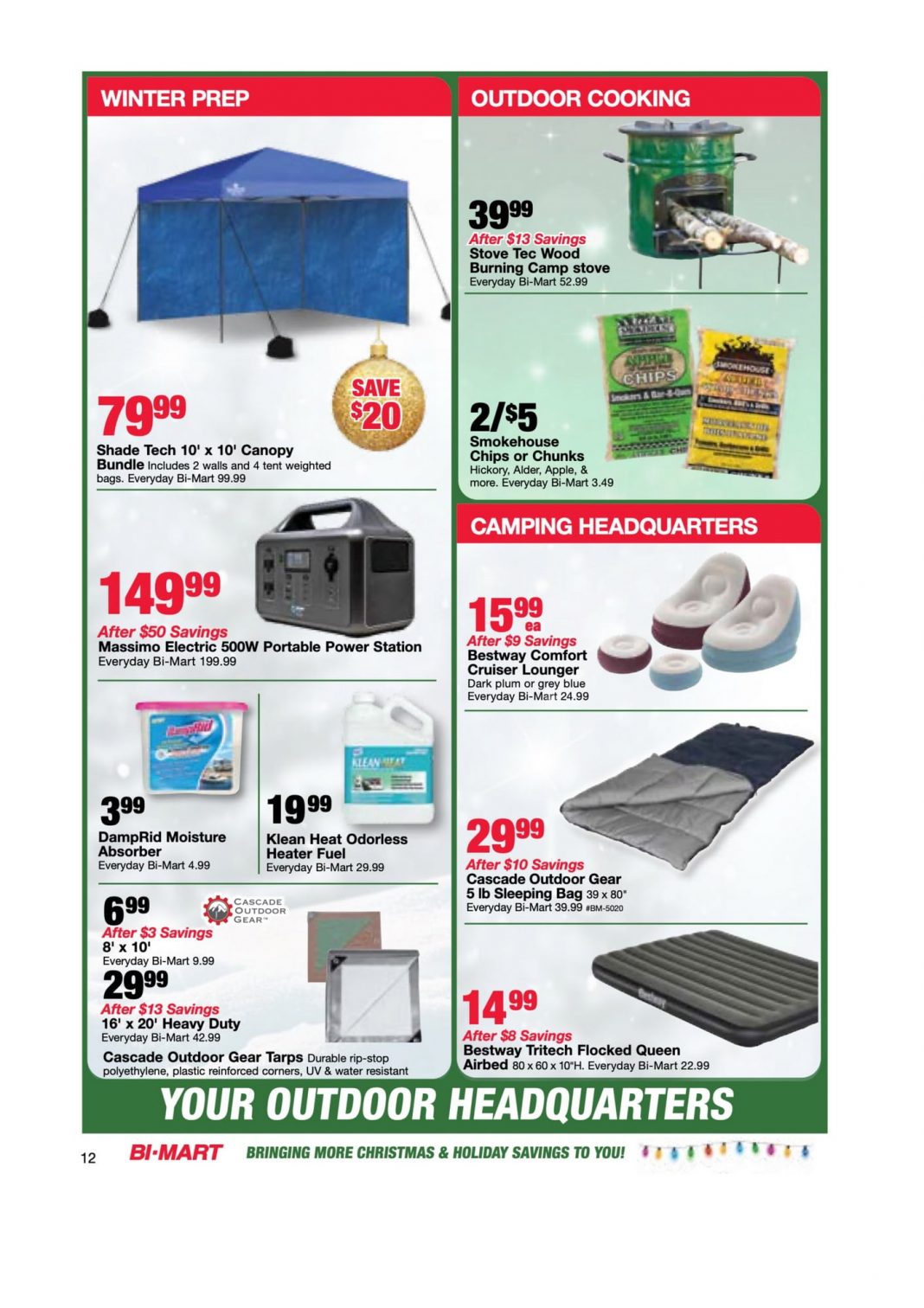 Bi-Mart Weekly Ad Dec 03 – Dec 16, 2024