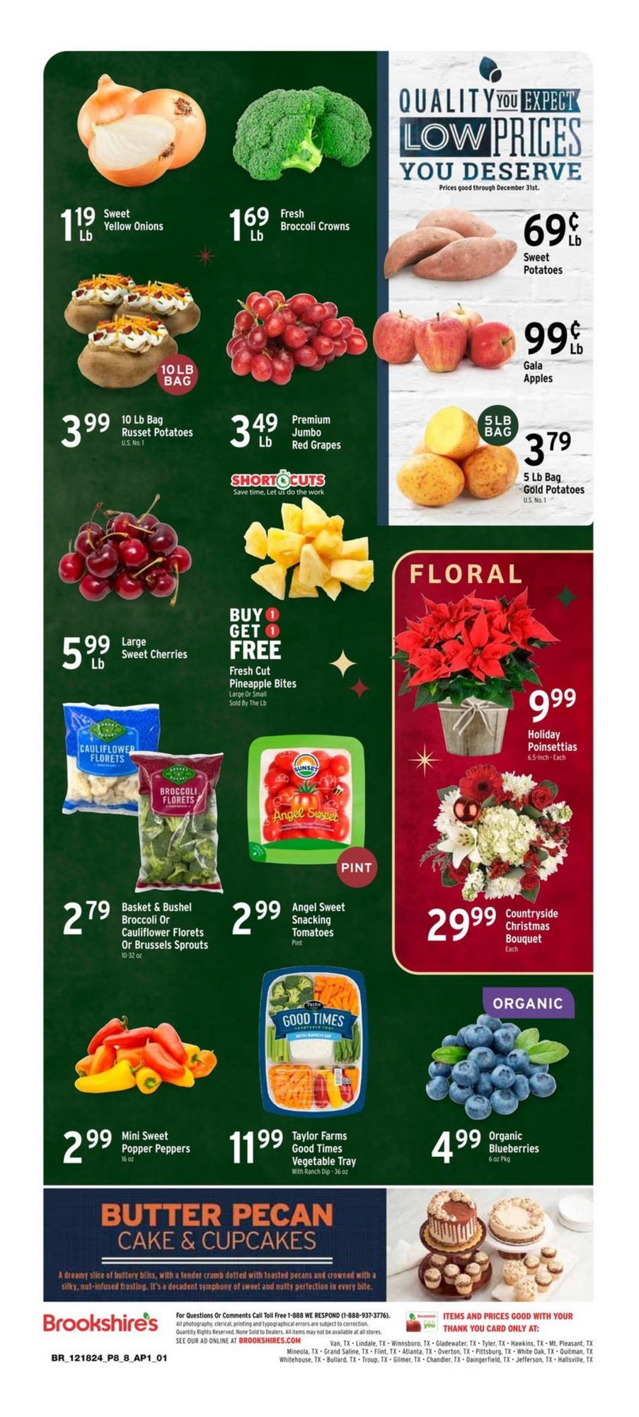Brookshire's Weekly Ad Dec 18 – Dec 24, 2024 (Christmas Promotion Included)