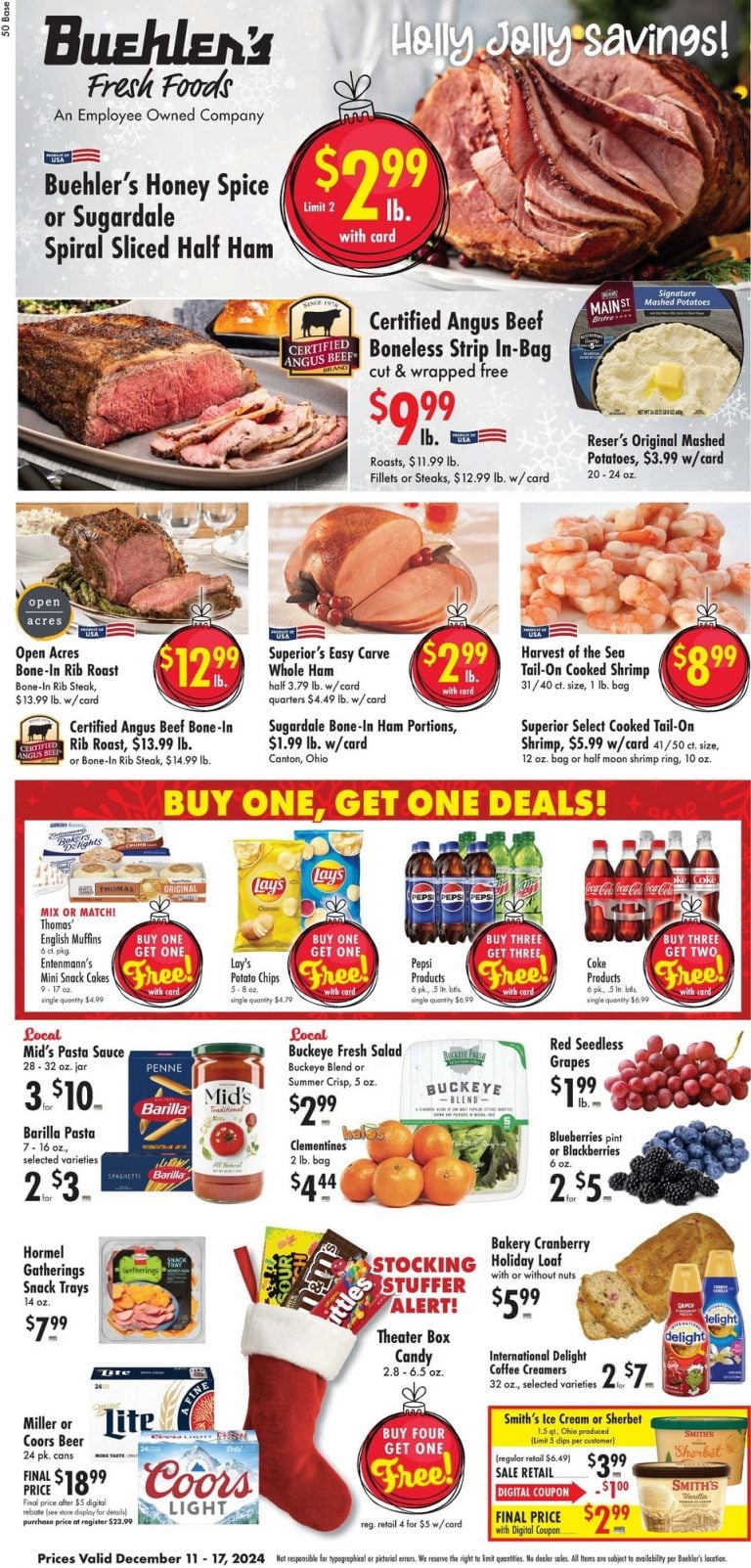 Buehler's Weekly Ad Dec 11 – Dec 17, 2024