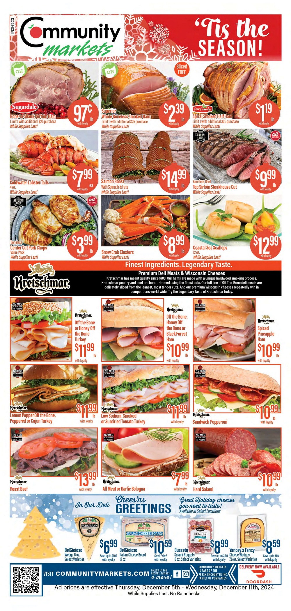 Community Markets Weekly Ad Dec 05 – Dec 11, 2024