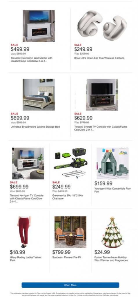 Costco Weekly Ad Dec 06 – Dec 12, 2024